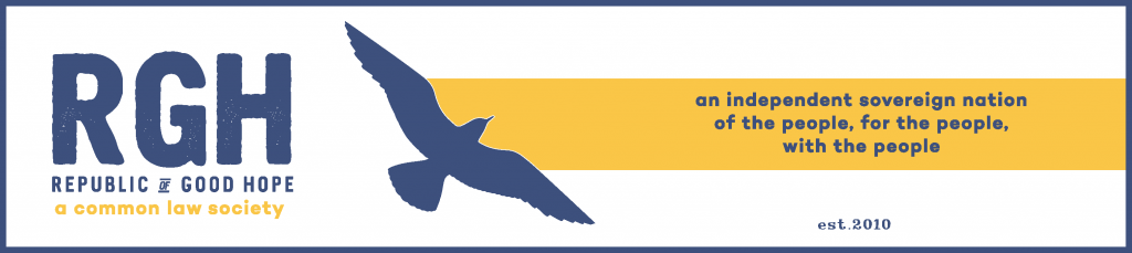 Become a People of RGH – Republic of Good Hope